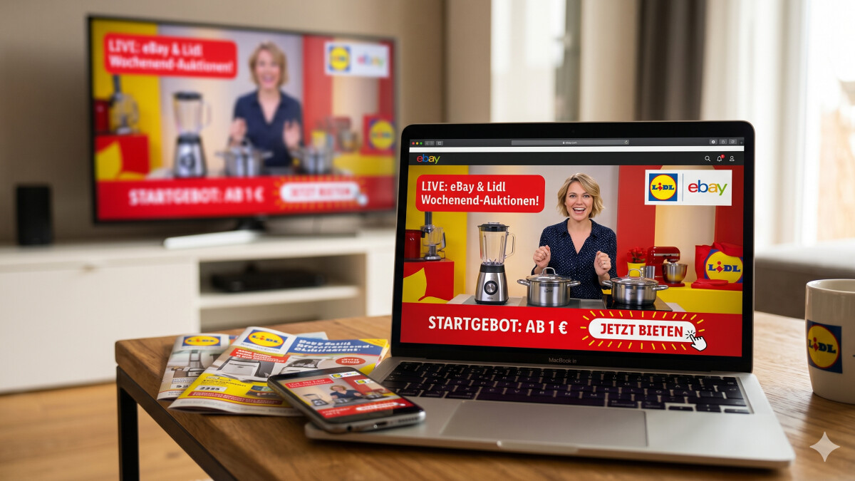 Vergesst QVC: Beim Teleshopping auf eBay Live gibt es Aktionsprodukte ...