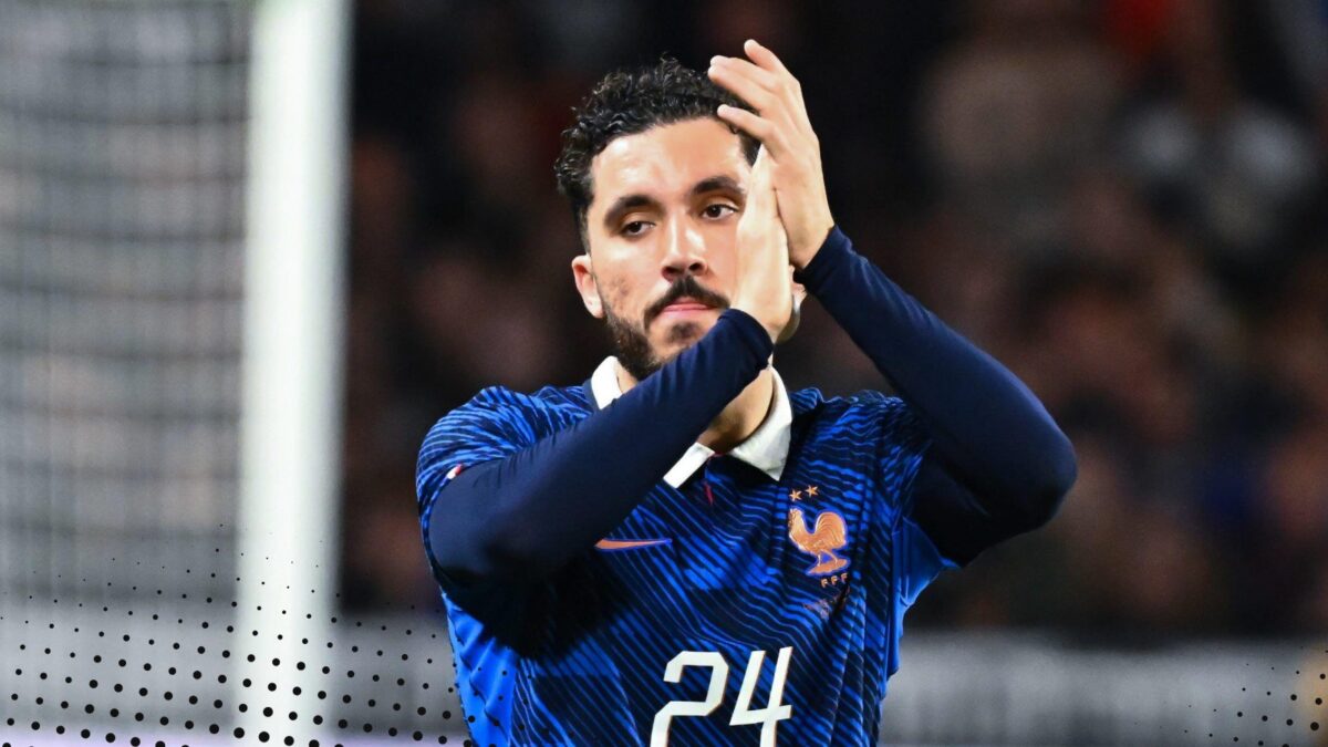 Rayan Cherki scored a ridiculously good goal in France’s World Cup warm-up