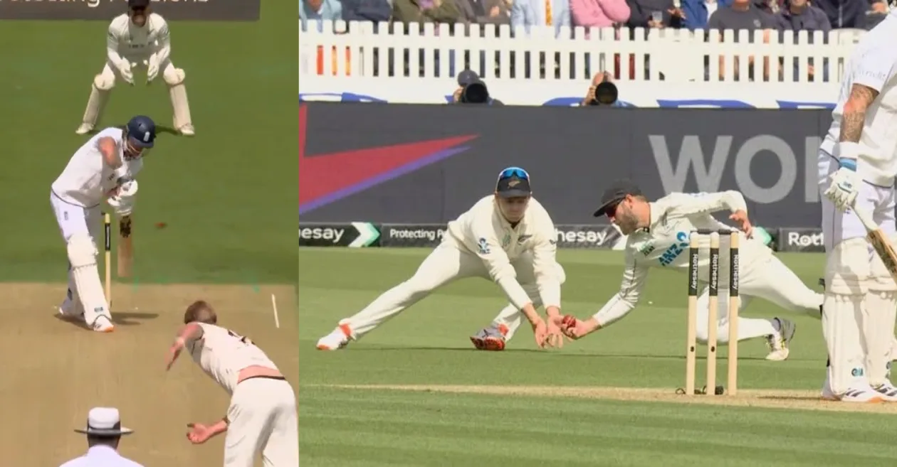 ENG vs NZ [WATCH]: Kane Williamson grabs a spectacular one-handed catch ...