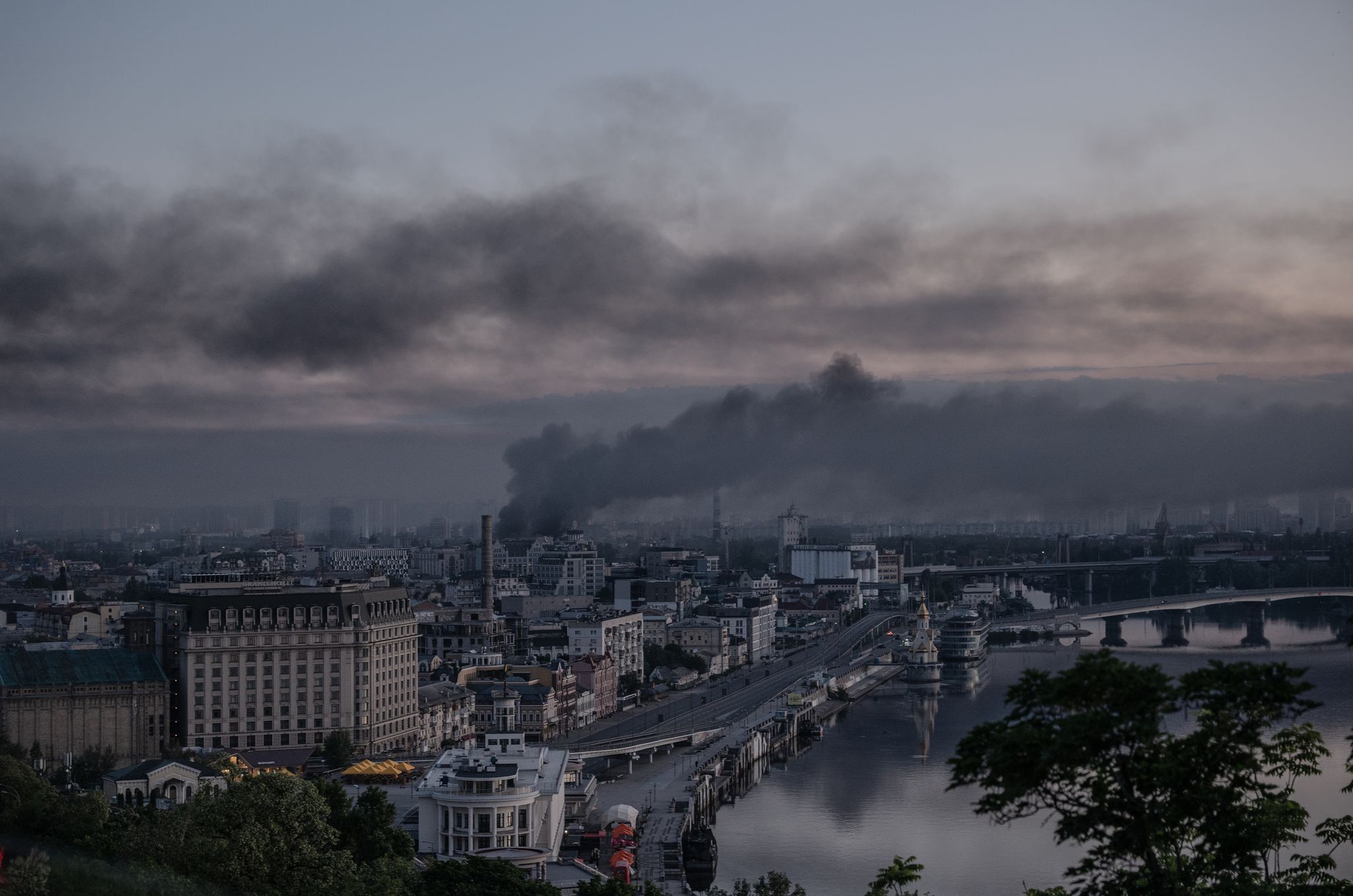 Deaths reported in strike on food factory near Kiev