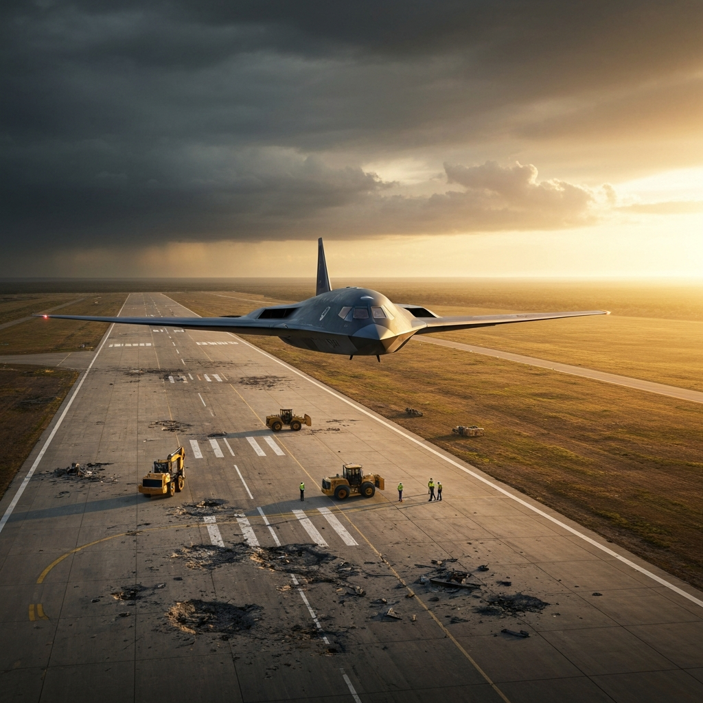 B-21 Raider basing: Ensuring runway survivability in the Pacific