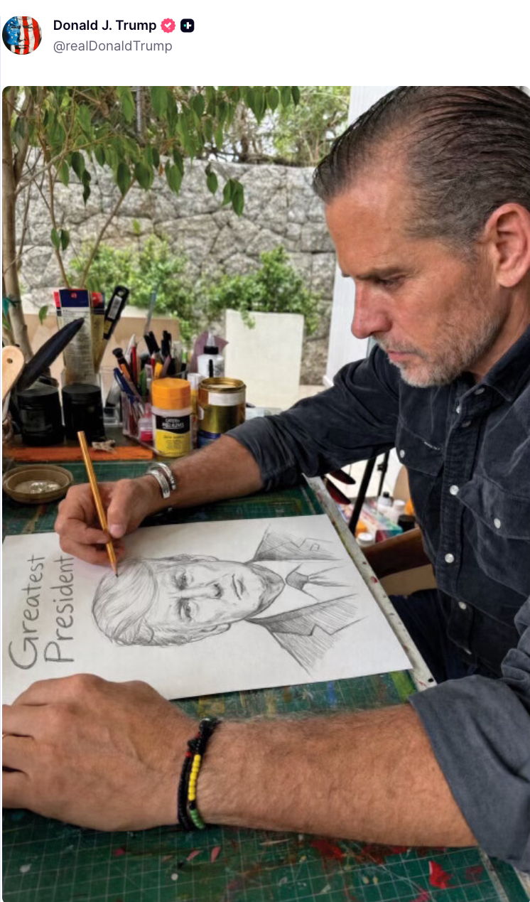 Hunter Biden trolls Trump over Epstein as they trade social media jabs