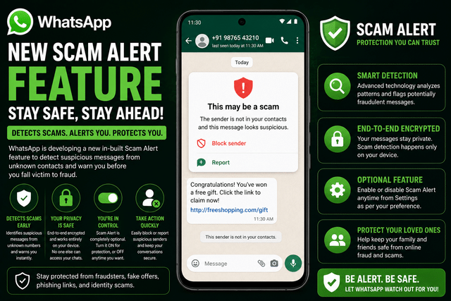 WhatsApp's new anti-scam tool could warn users before fraudsters strike