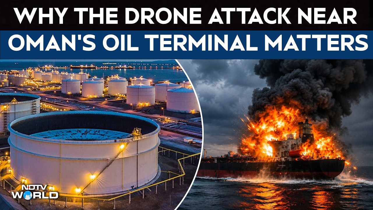 US Iran war | Why the drone attack near Oman's Mina al Fahal oil ...