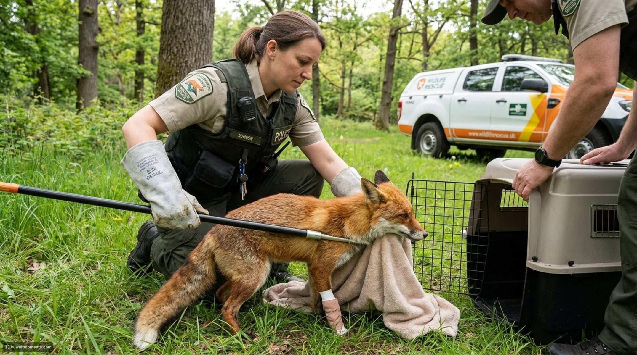 Here's what to do if you see a fox in your yard