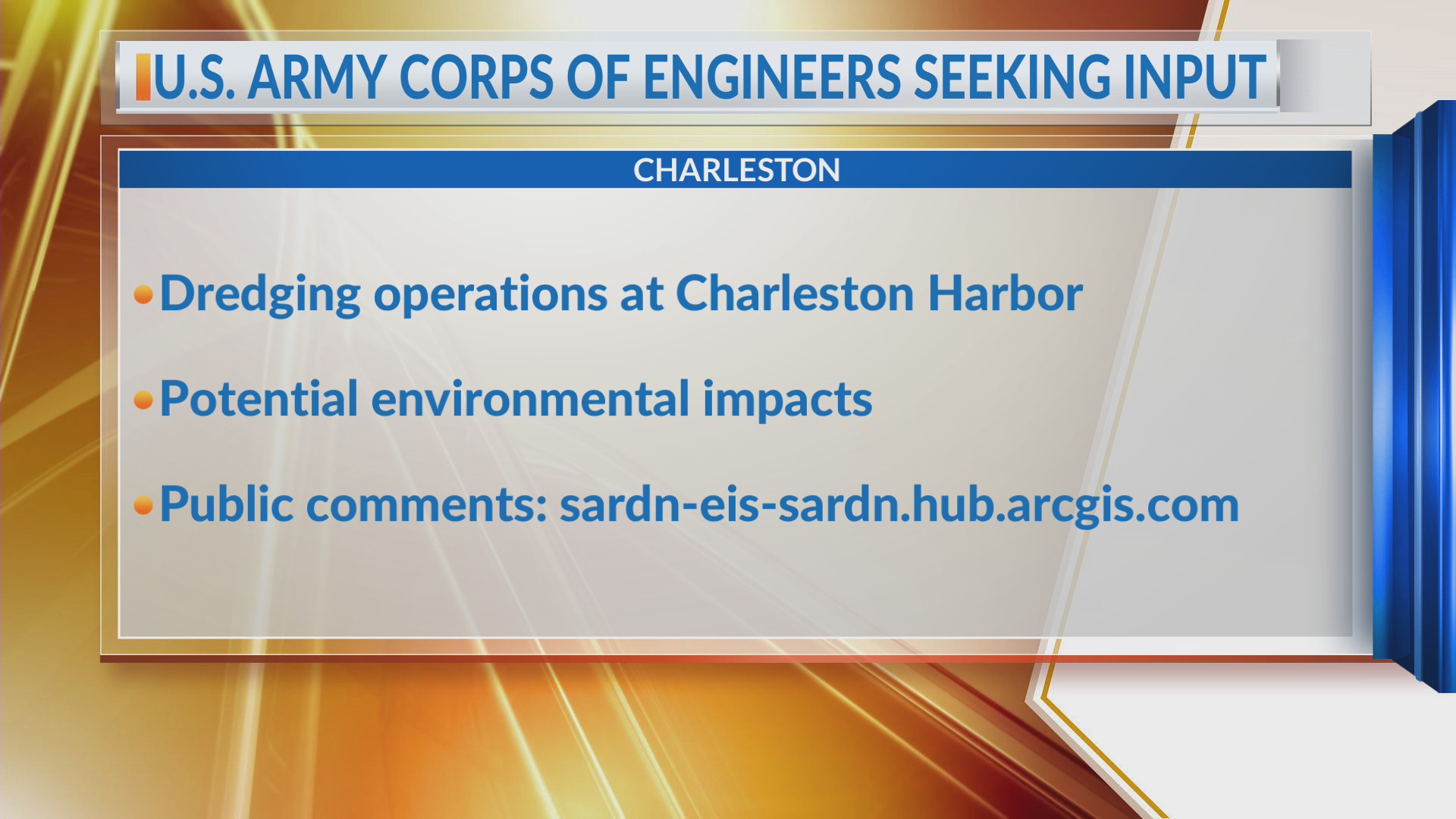 US Army Corps of Engineers seeking input in dredging changes