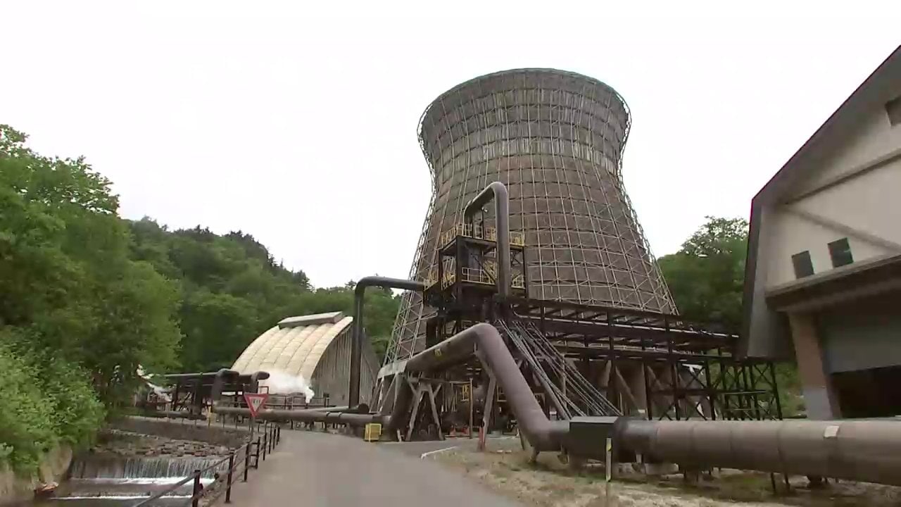 松川地熱発電所の設備更新 内部を公開 岩手県八幡平市
