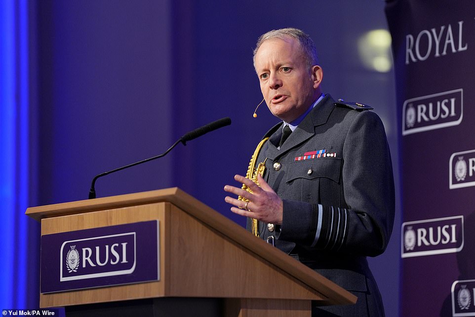 UK faces greatest security threats since Cold War, military head warns