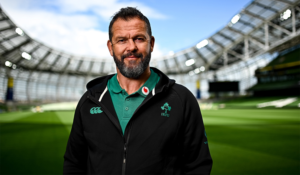 IRFU confirm Andy Farrell contract extension until 2031