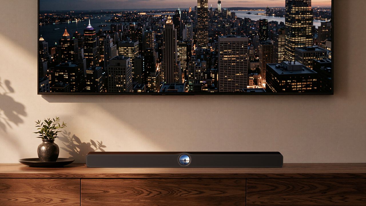WiiM's new soundbar adds a Samsung-beating front display – at a Sonos ...