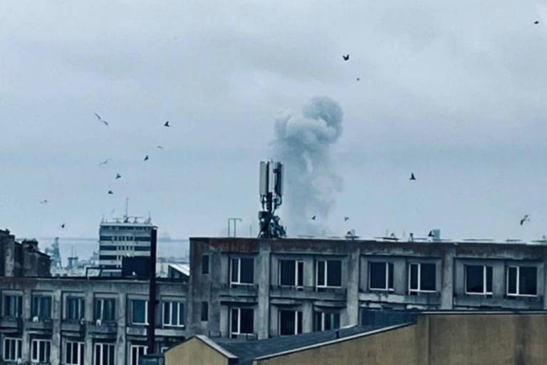 Romania's Constanta Black Sea port evacuated after sea drone explosion ...