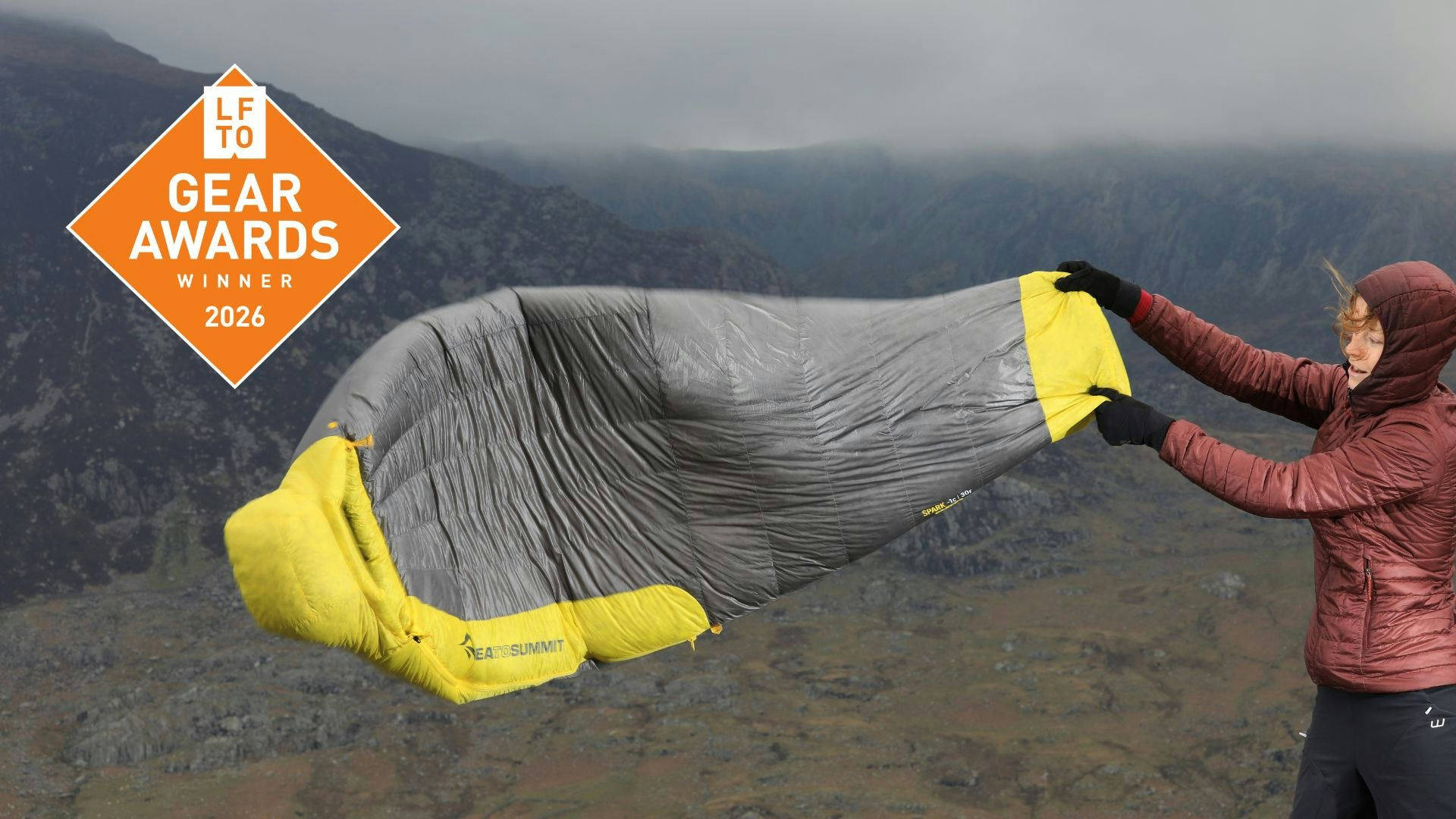The Sea to Summit Spark Ultralight -1C is our sleeping bag of the year ...