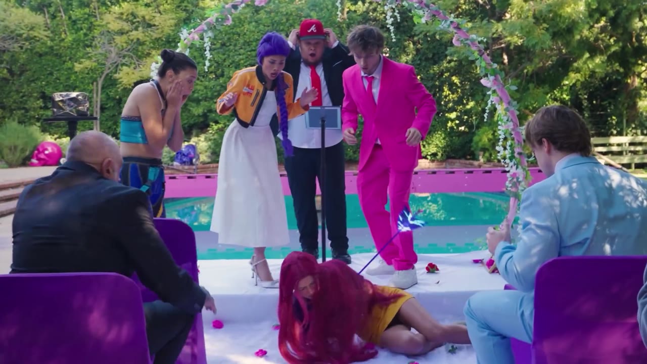 Watch how this beautiful ceremony gets destroyed by the mystery man