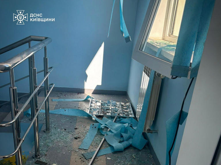 Russian drone strike kills workers at factory near Kyiv
