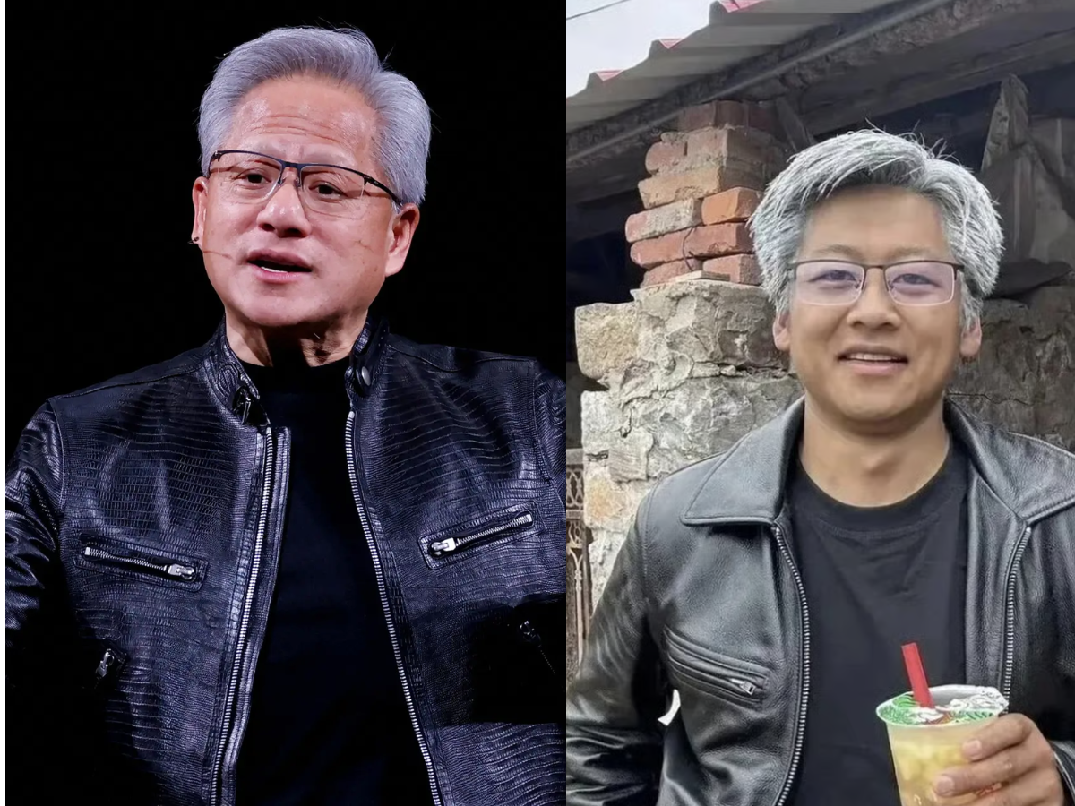 Man uses wheat flour to look like Nvidia's Jensen Huang and now has ...
