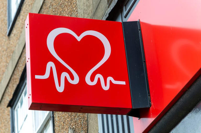 British Heart Foundation announces 150 shop closures with 69 in ...