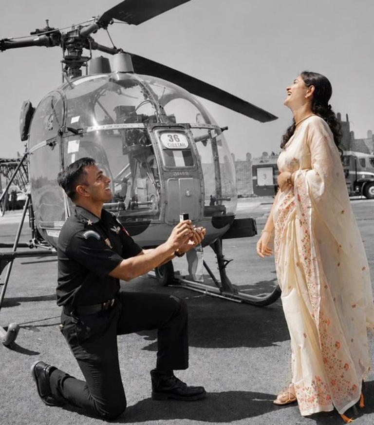 Army captain’s viral marriage proposal sparks security debate; veterans ...