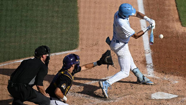 UNC baseball super regional central: Starting pitchers, lineups ...