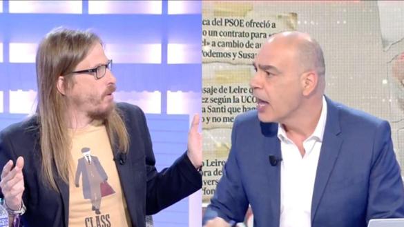 Nacho Abad estalla a gritos contra Pablo Fernández en 'En boca de todos ...