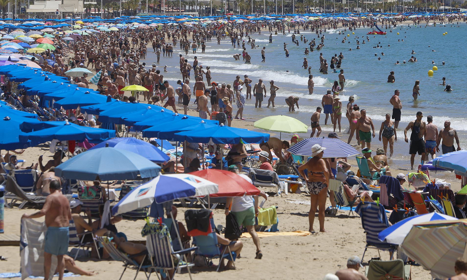 Rampaging Brit is subdued in Benidorm after trying to drown woman in ...