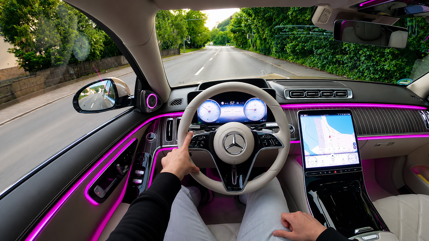 Maybach S580 delivers a smooth ultra-luxury driving experience