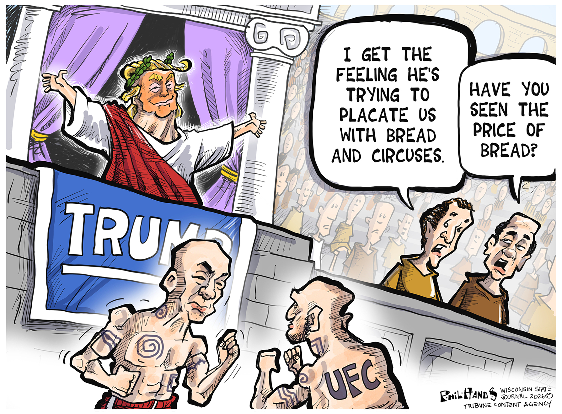 Opinion: The latest political cartoons