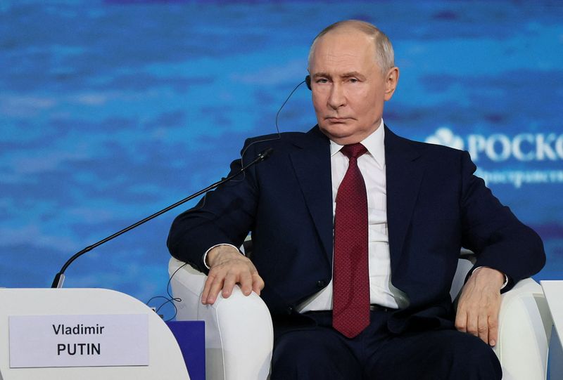 Putin sticks to hardline stance on war in Ukraine, but says Trump ideas ...