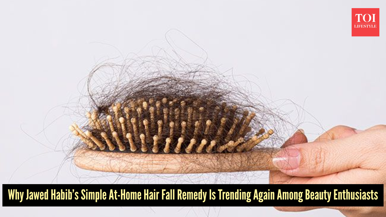 Jawed Habib shared this easy home hair care trick for hair fall, and ...