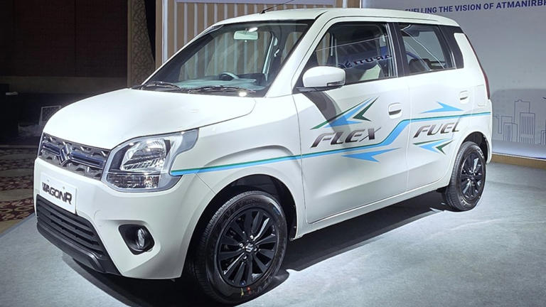 Maruti Suzuki unveils Wagon R flex fuel, India’s first flex-fuel car ...