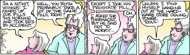 The latest 'Flo and Friends' comics by Gibel and Campbell