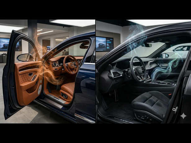 Why do new cars smell different?