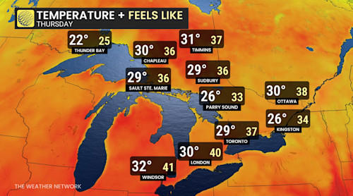 Thunderstorm risk resurfaces in Ontario ahead of looming heat, humidity