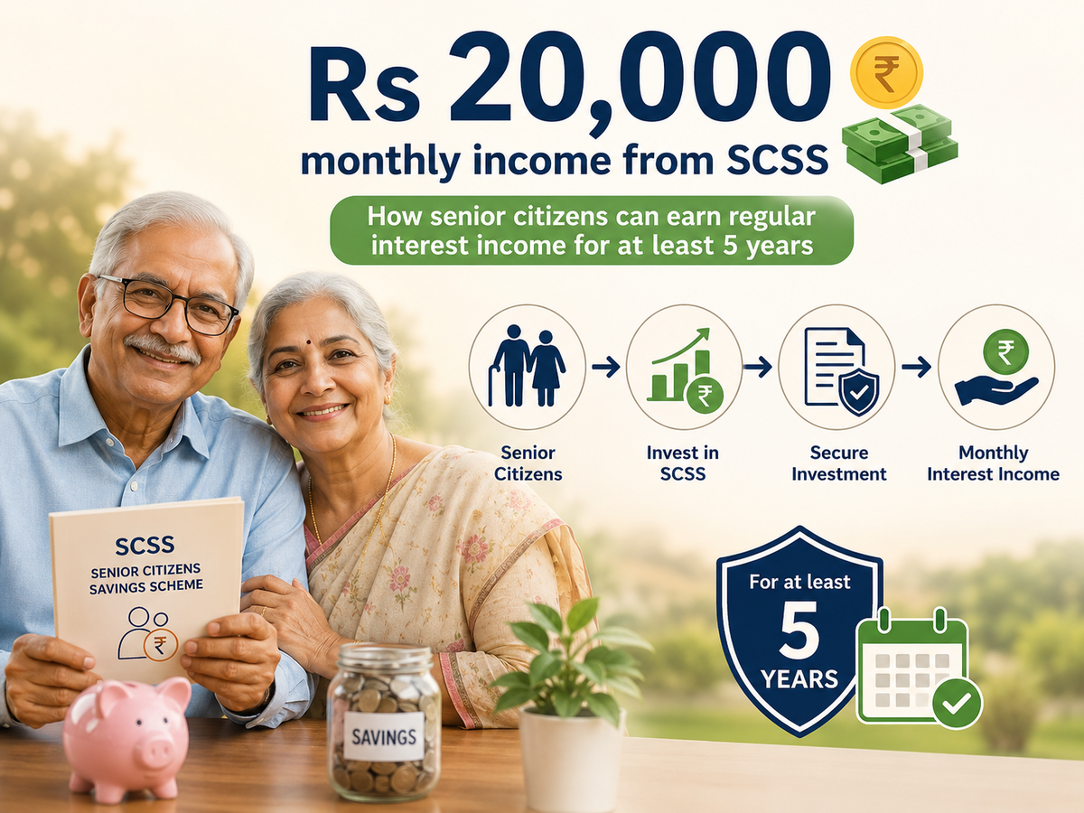 Rs 20,000 monthly income from SCSS: How senior citizens can earn ...