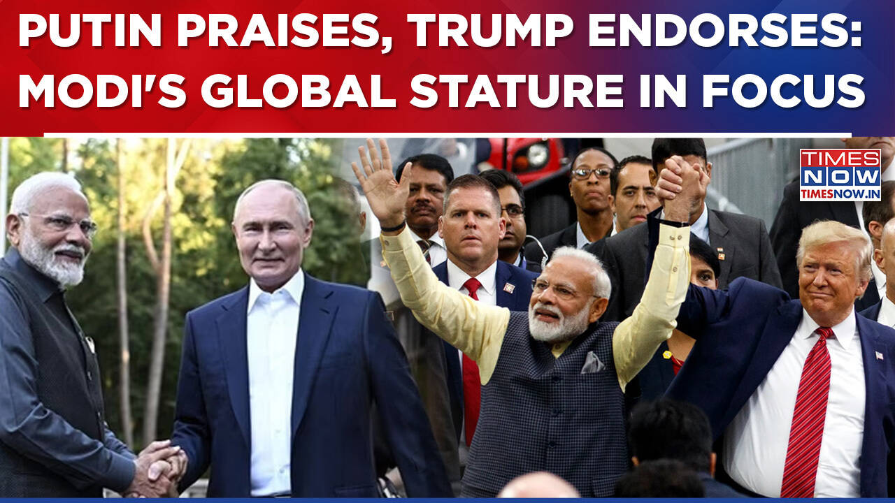 Modi's global stature in focus: Trump after Putin, global leaders ...