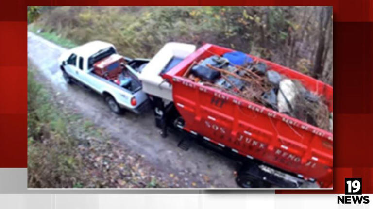 Shine a light on dumpers: 2 men accused of illegal dumping in Summit County