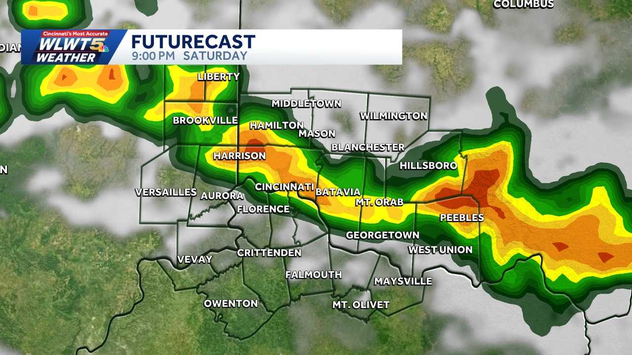 Strong to severe storms possible in Cincinnati as humidity climbs