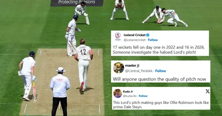 ENG vs NZ: Fans call out hypocrisy after 16 wickets fall on opening day ...