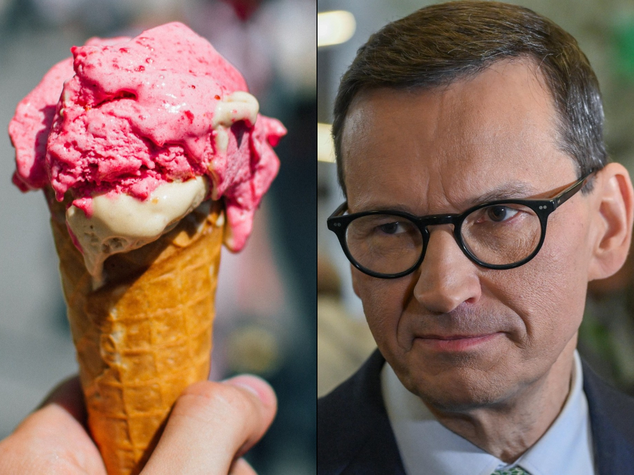 Lody za biało-czerwony pasek. Morawiecki zabrał głos