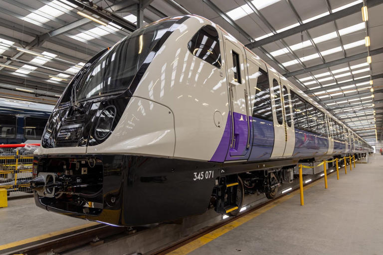 First of new Elizabeth line trains tested as demand grows