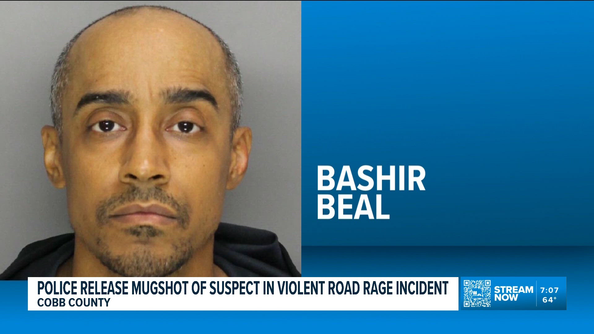 Mugshot released in Cobb County road rage incident