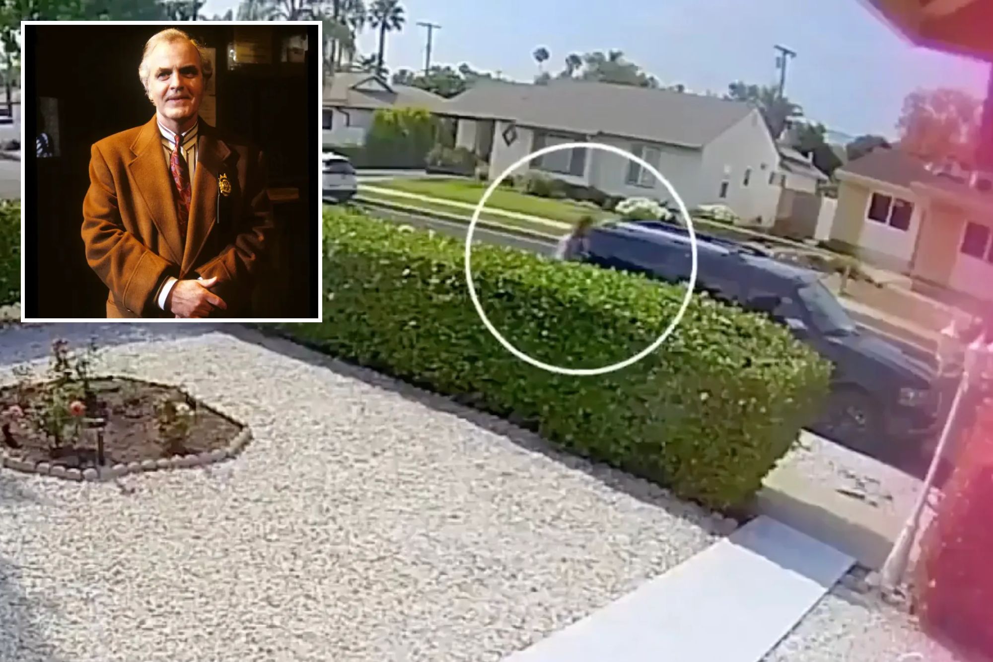 James Handy girlfriend’s son seen calmly walking away from where ‘Top ...