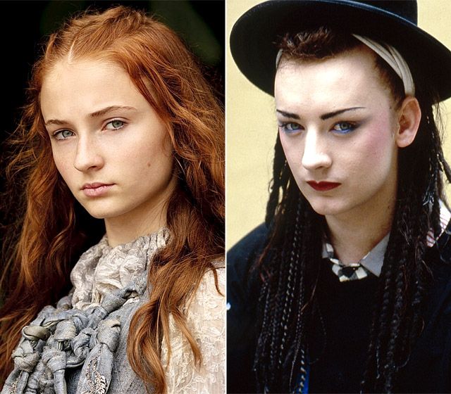 Female celebrities who resemble famous men
