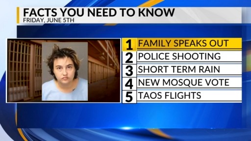 KRQE newsfeed: Family speaks out, police shooting video, rain chances ...