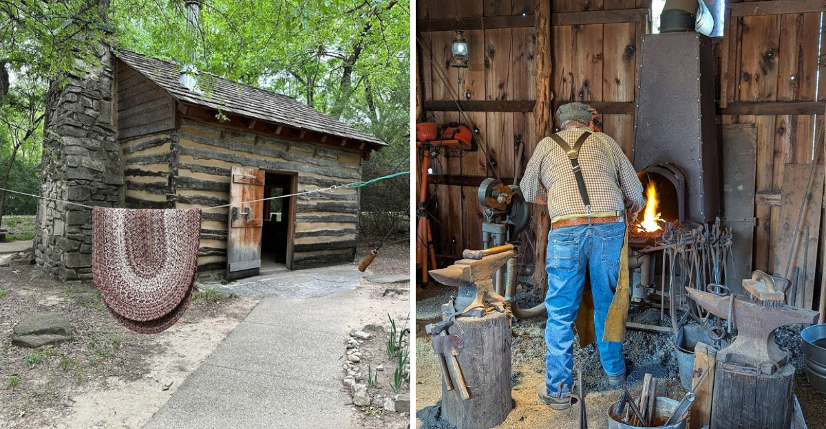 A Texas historic village recreates life from the 1800s with working ...