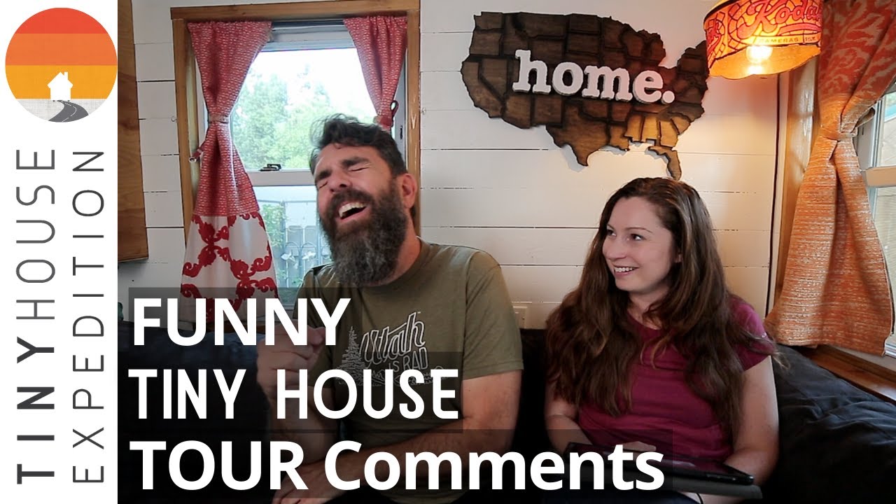 Reading the funniest tiny house internet comments