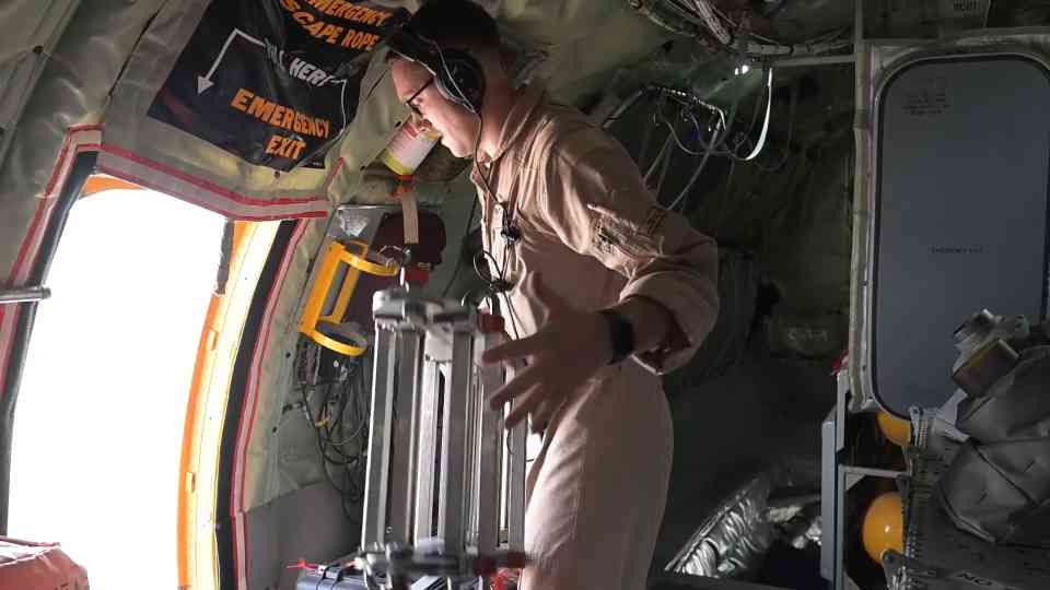 NKAWTG; aboard a KC-135 Stratotanker fueling the fight in CENTCOM