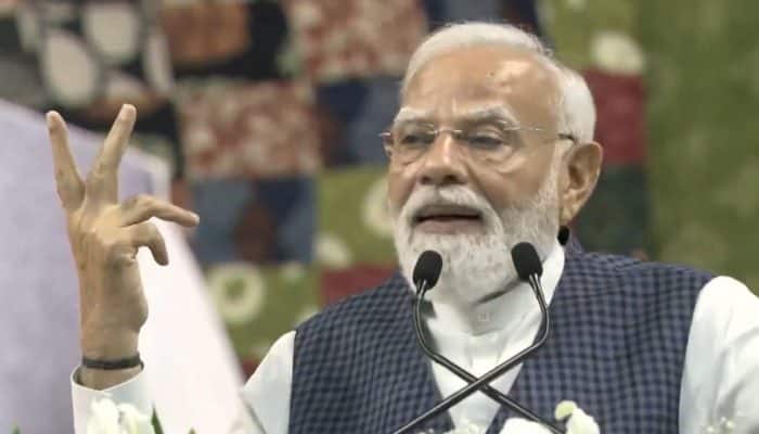 'People trust BJP's development agenda': PM Modi attacks Congress over ...