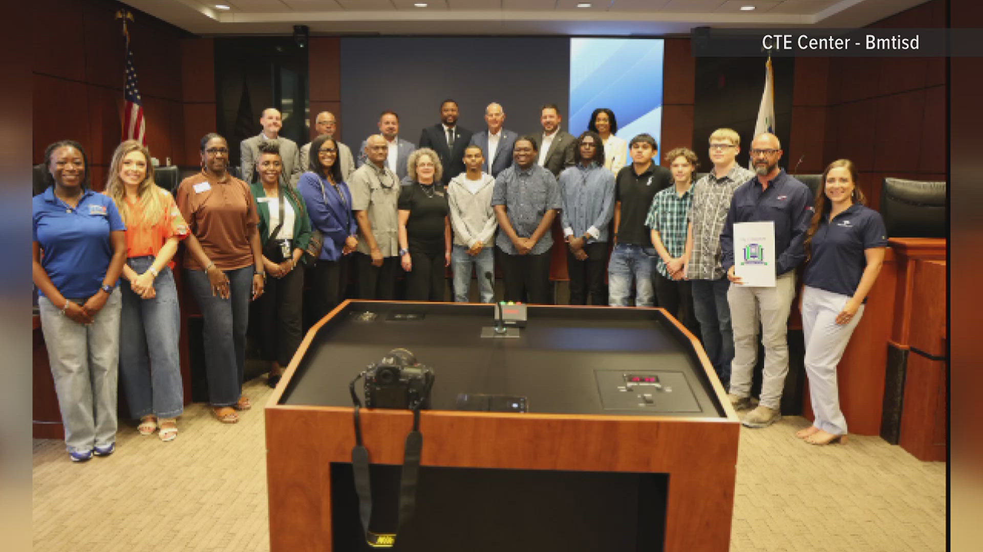 Beaumont ISD grads honored by Beaumont City Council for workforce milestone