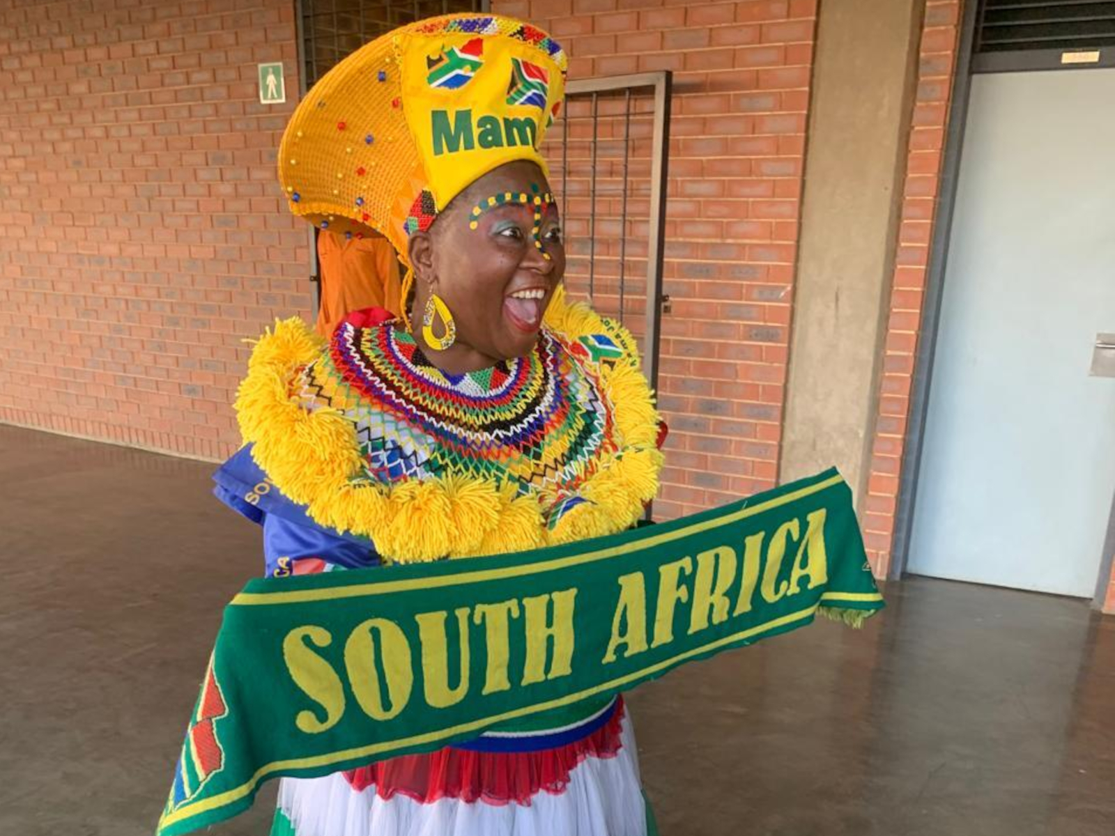 Mama Joy is going to the World Cup using her own money