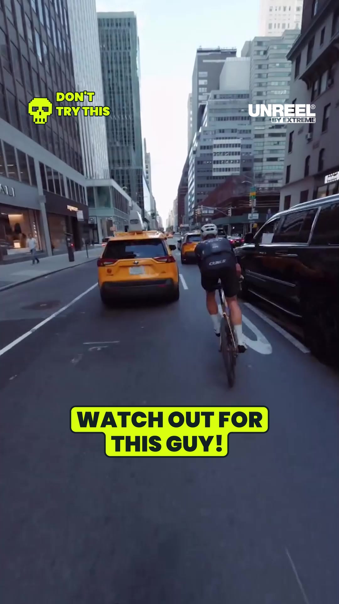 Weaving through NYC traffic